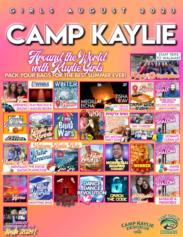 Camp Calendars – Camp Kaylie